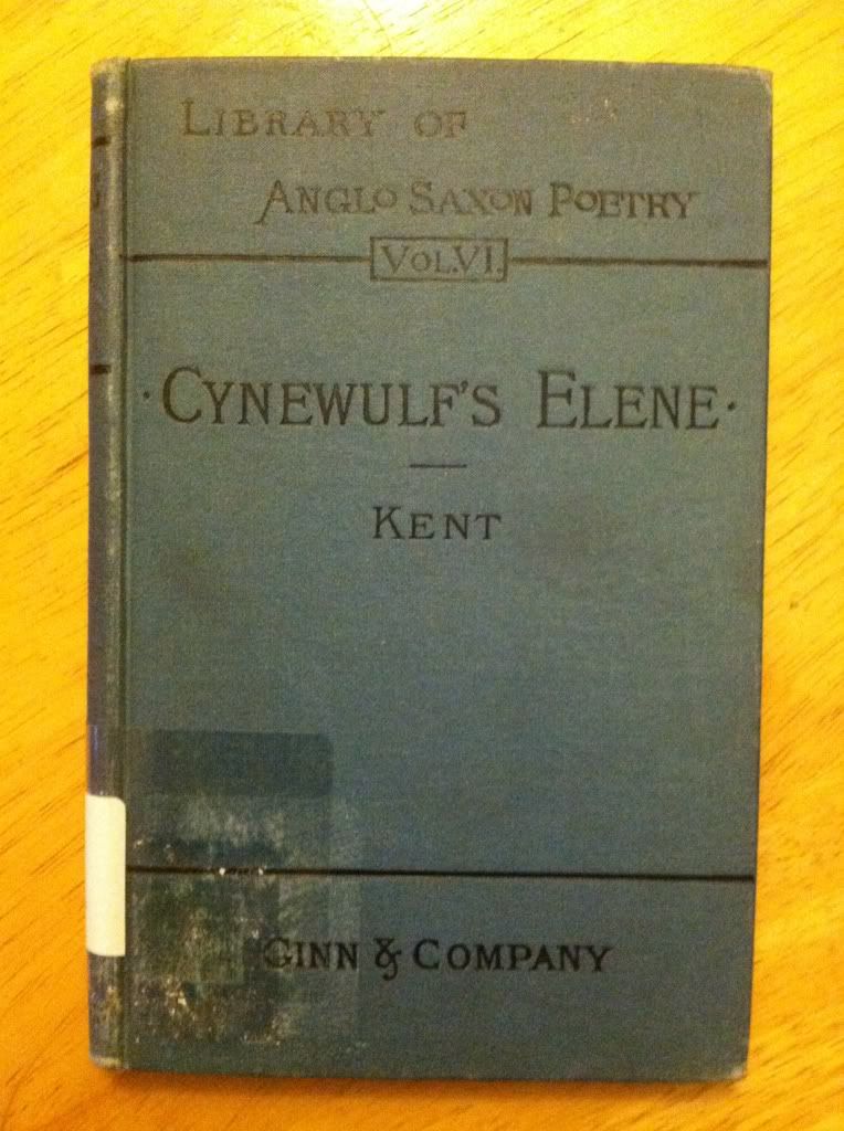 Cynewulf's Elene, an Old English Poem